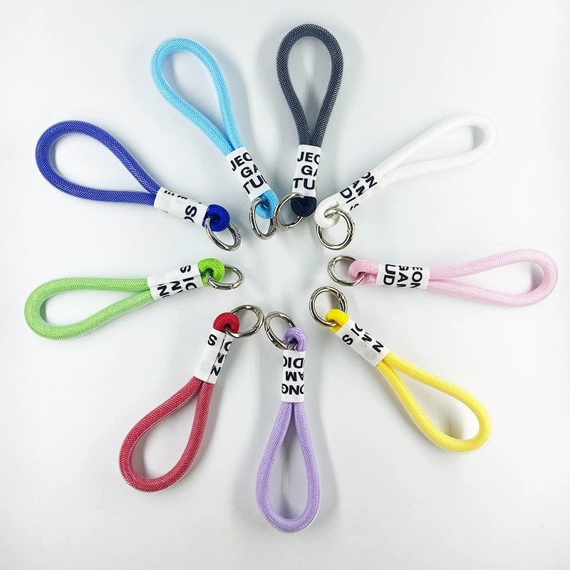 New Lanyard Cell Phone Strap Double Layer Hand Strap Wrist Rope Anti ...