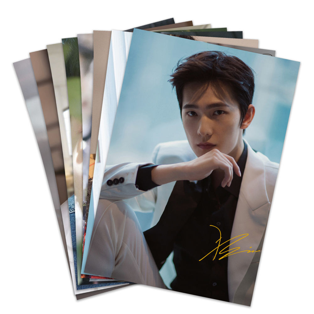 Yang Yang Poster HD Signature Photo Lighting Star Sticker ...