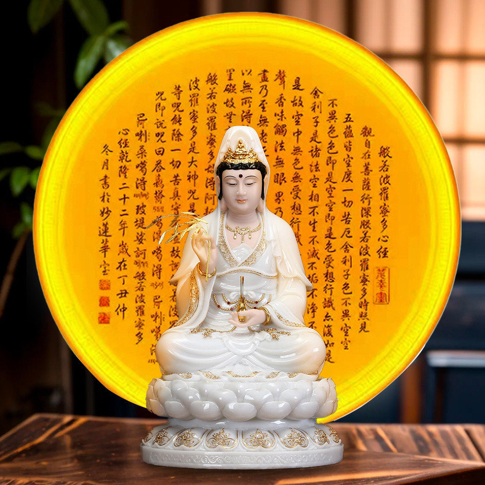 Led Buddha Hall Background Light Buddhist Niche Light Buddha Statue ...