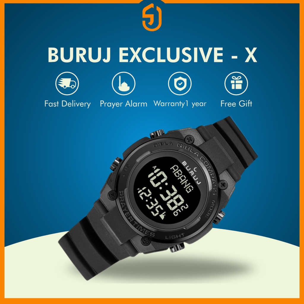 Buruj Exclusive X - Qiblat Watch Jam Azan Buruj Watch Jam Buruj Jam ...