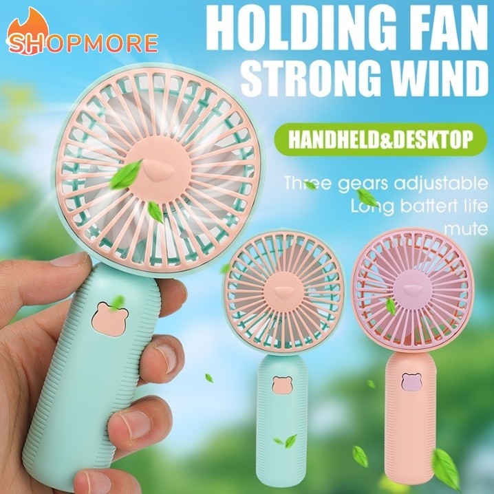 Outdoor Travel Handheld Mini Fan - Summer Heat Relief Air Cooler Carry ...