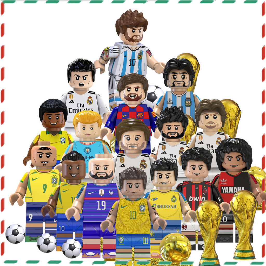 Children's gifts football star Cristiano Ronaldo building blocks ...