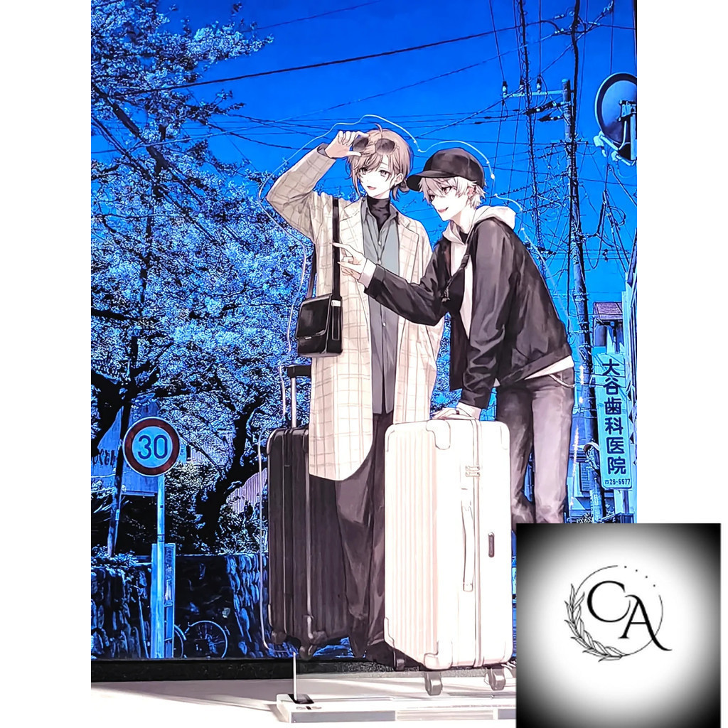 Nijisanji ChroNoiR Acrylic Stand Kuzuha Kanae Figure Travel Series ...