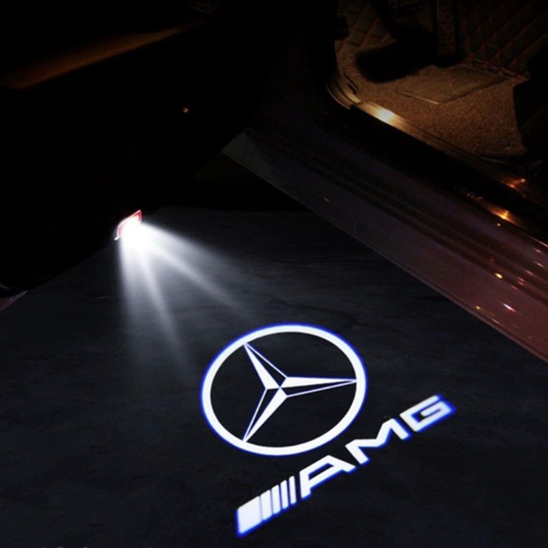 Mercedes-Benz welcome light Class C Class E Class A GLC GLB C 200 260 ...