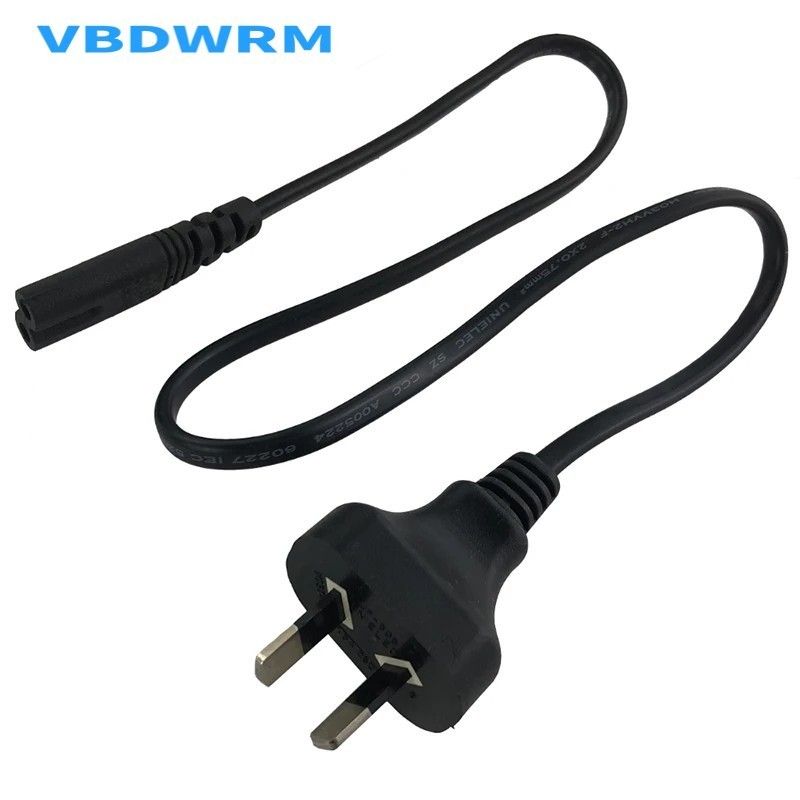 NZ AU Mains Power Cable Lead Cord AU 2-Pin to Figure 8 Plug SAA 250V 7 ...