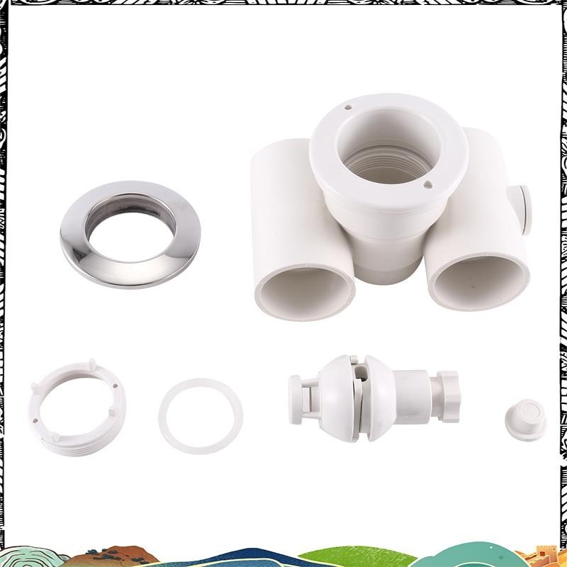 1 PCS 1.5Inch Massage Jet Swimming Pool Nozzle White Accessory Pool ...