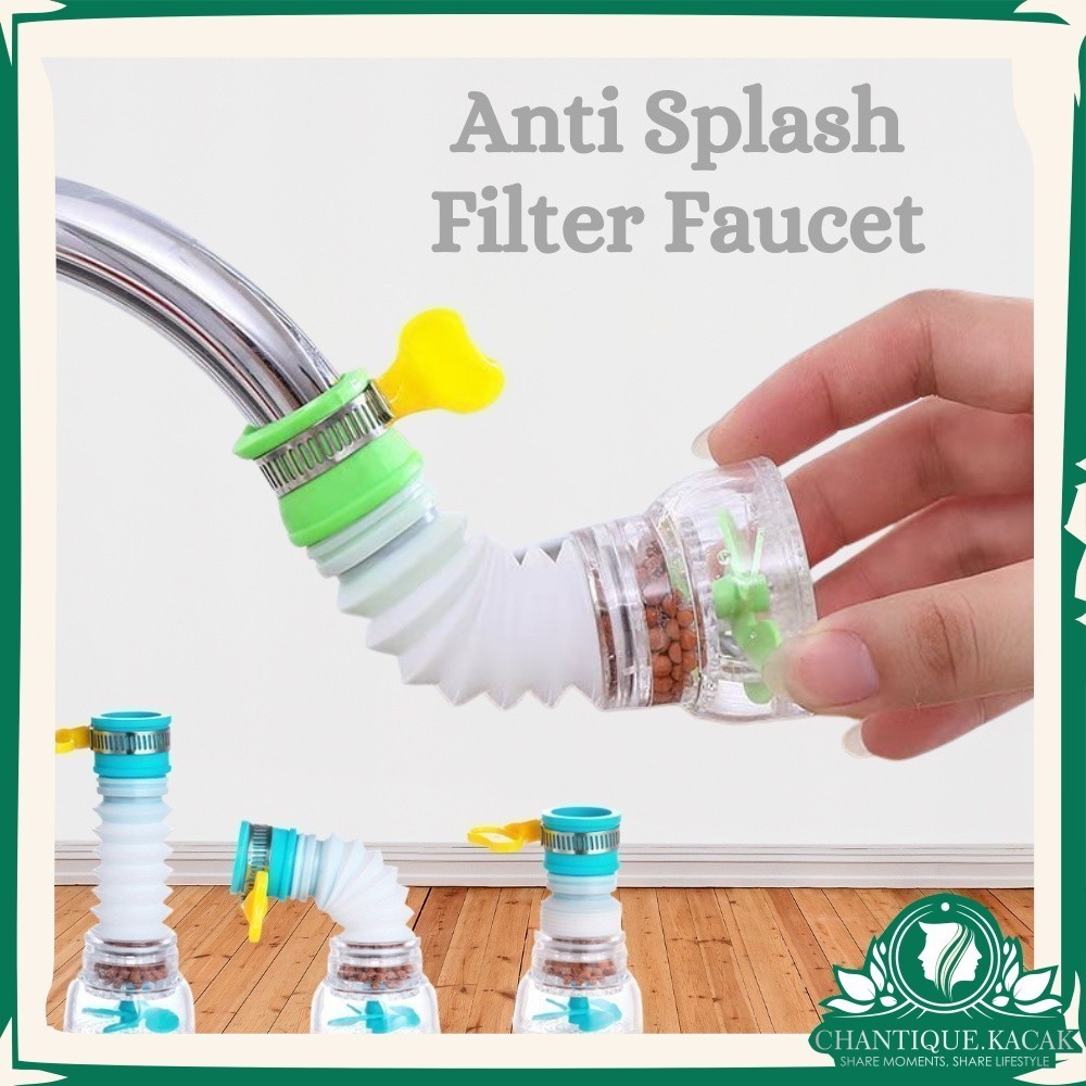 CK 360 Rotation Flexible Aerator Universal Water Filter Faucet Kitchen ...