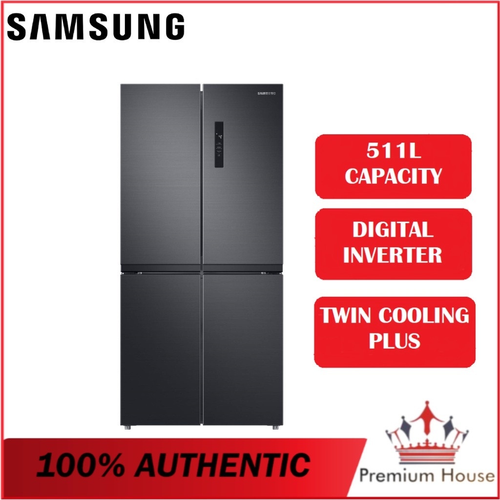 [MELAKA] SAMSUNG RF48A4000B4/ME 511L FRENCH DOOR INVERTER FRIDGE ...