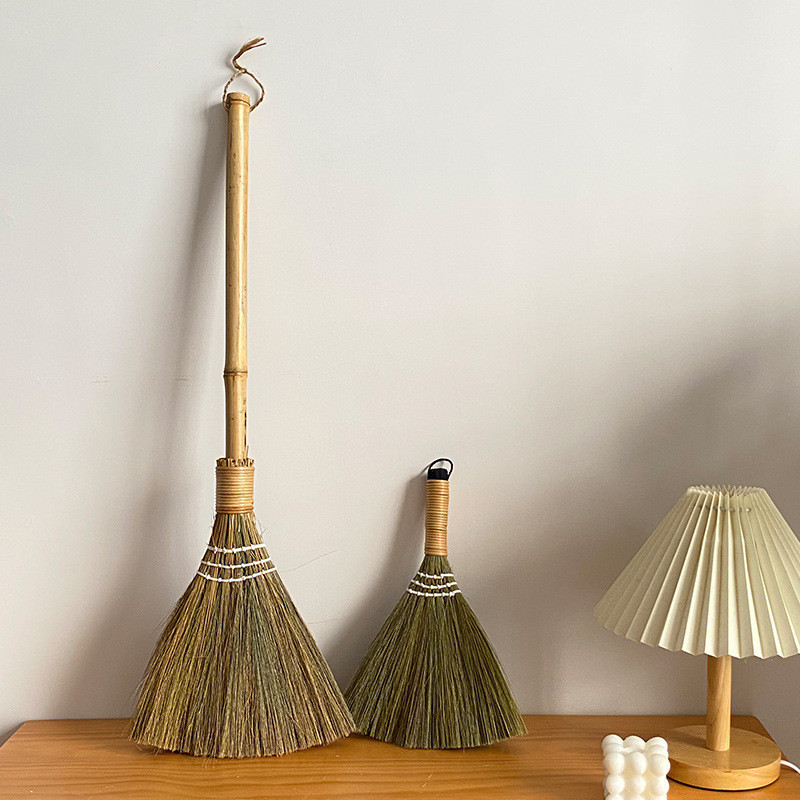 Natural Miscanthus Broom Vietnamese Handmade Broom for Cleaning Indoor ...