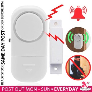 Wireless Magnetic Sensor Door Alarm Self Adhesive Window Entry Alarms ...