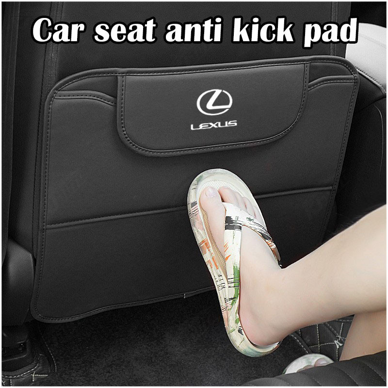 Lexus Car Seat Anti Kick Pad Leather Protective Cover Anti Scratch Anti ...