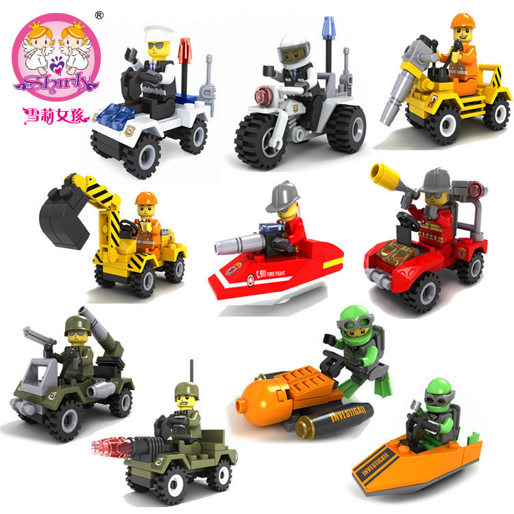 Local Seller Ready Stock 12 Kinds Original City Series Mini ...