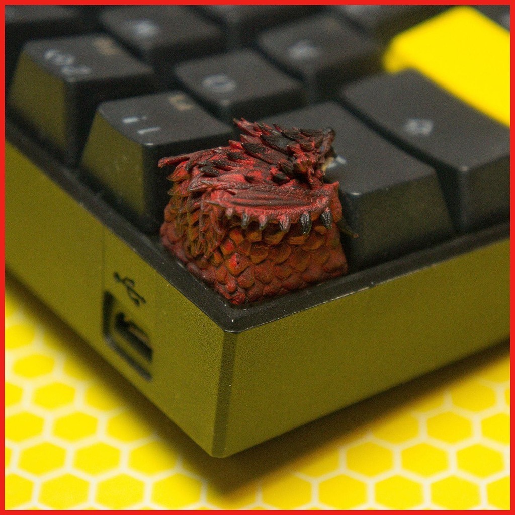 Gothic Keycap Horror Resin Keyboard Keycap Game Mechanical Keyboard ...