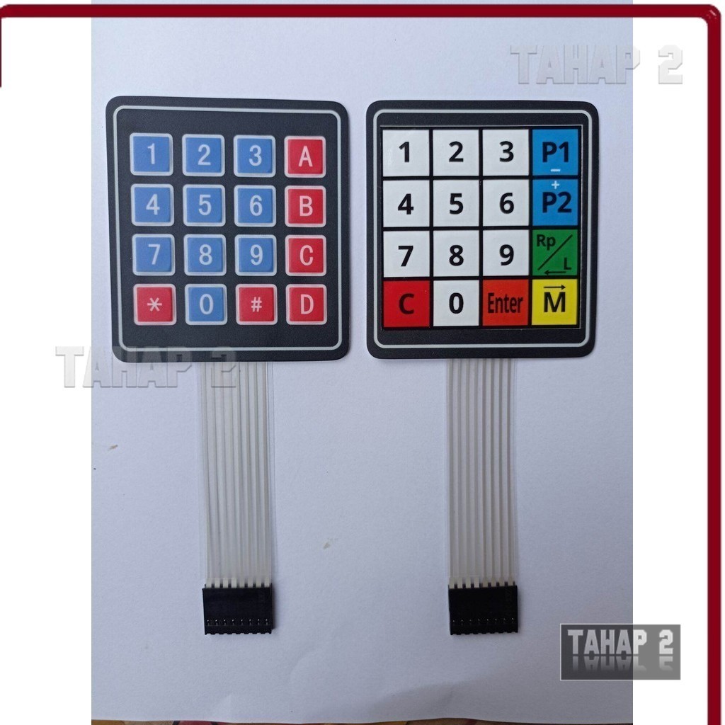 TOMBOL Membrane Matrix Pom Mini Keypad Standard Model and Pertamini ...