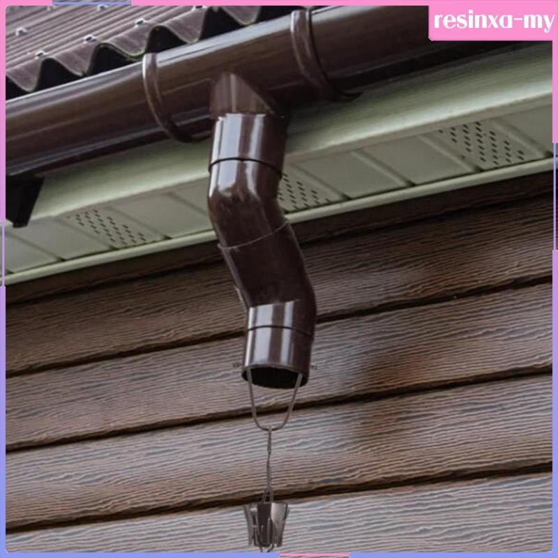 [ResinxaMY] Outdoor Rain Chain Hooks Set, Rain Chain Gutter Adapter ...