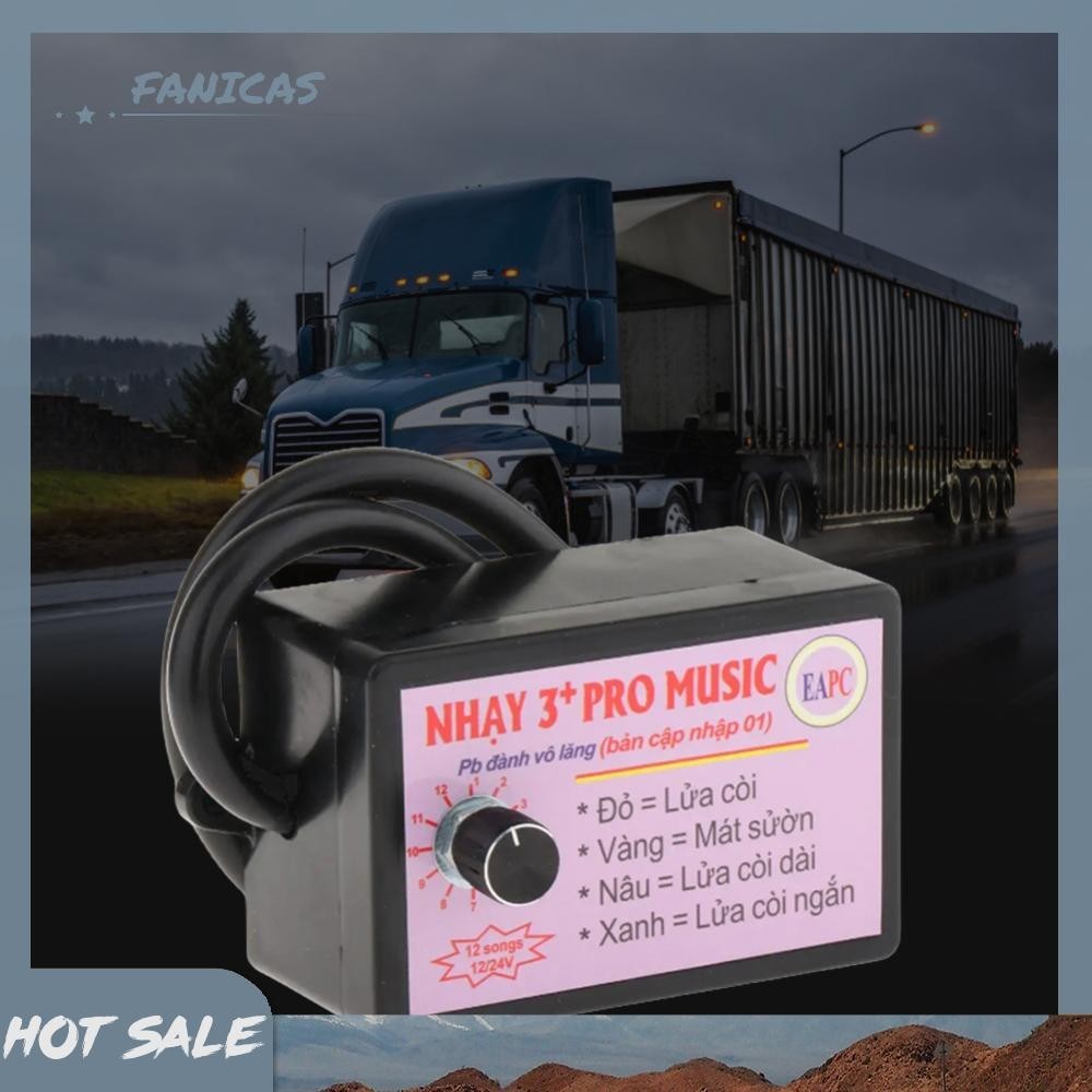 [Fanicas.my] 12-24V Car Horn Controller 8/12 Sound Volume Switching Car ...