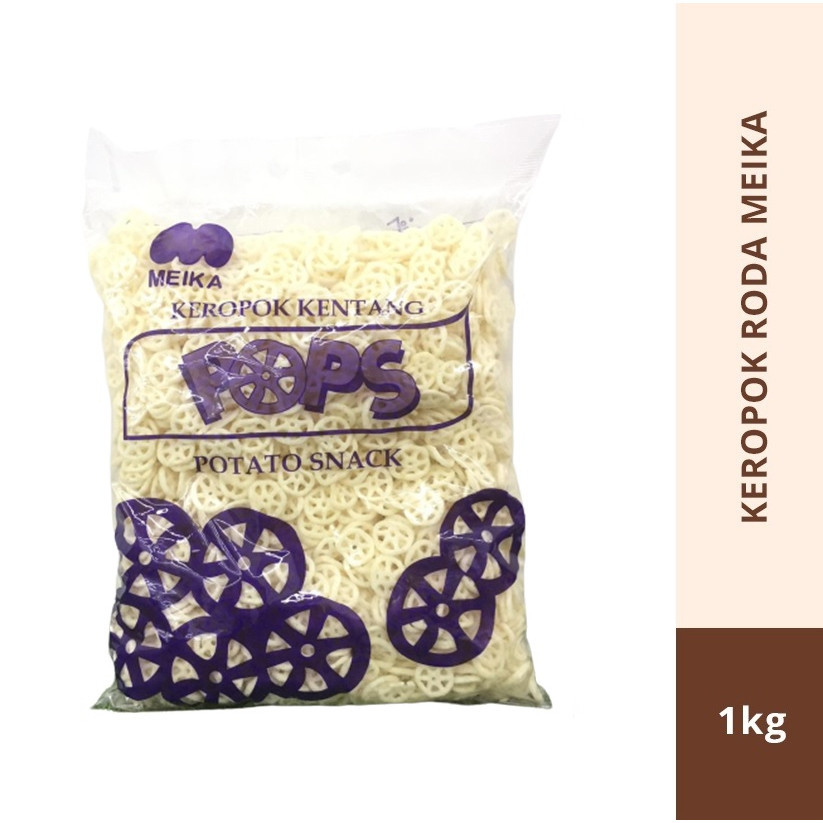 [WHOLESALE SPECIAL] MEIKA POPS WHEEL SNACK / KEROPOK RODA / 车轮饼 1KG ...