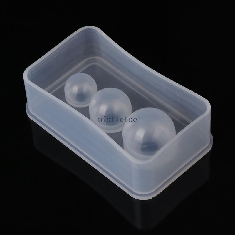 MIS Sphere Resin Moulds 3D Shape Silicone Moulds Various Round Size ...