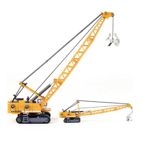 Alloy 1: 87 Tower Cable Excavator Crane Model Track Crane Tower Crane ...