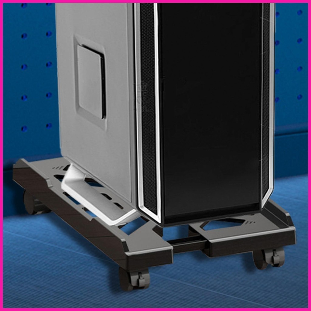 Adjustable Mobile Cpu Stand PC Tower Riser Heavy-Duty PC Tower Stand PC ...