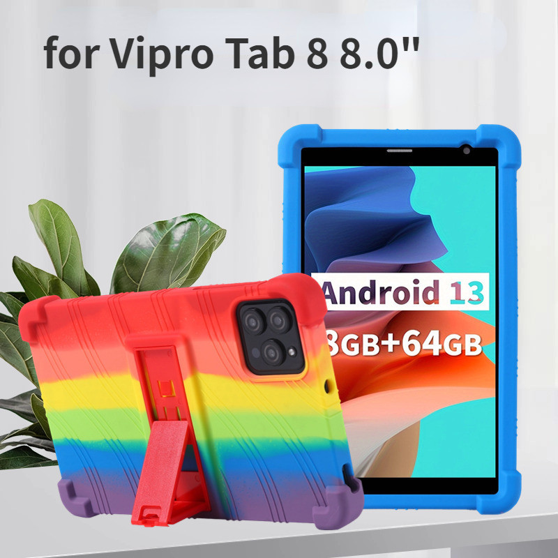 for Vipro Android Tab 8 4gb+64gb 8.0 Inch Tablet Case Super Shockproof ...