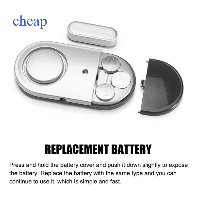 Wireless Door Window Magnetic Sensor House Entry Burglar Alarm System ...