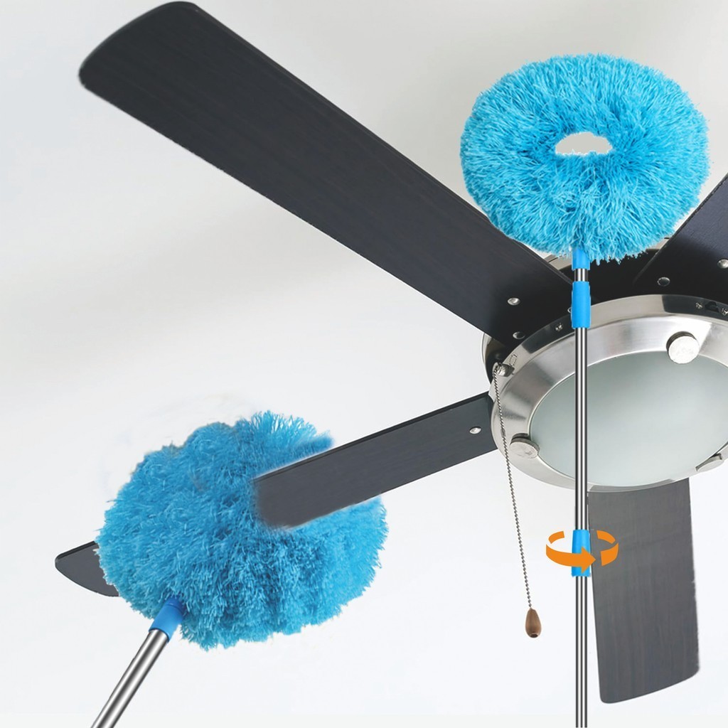 Ceiling Fan Cleaner Duster Reusable Microfiber Ceiling Fan Blade ...
