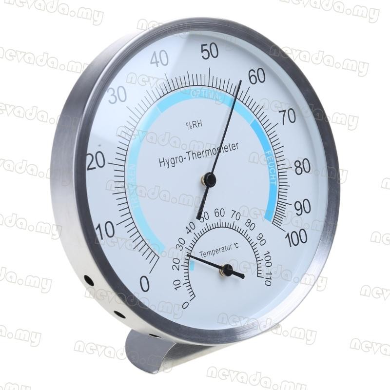 Nevʚ ɞ Hygrometer Gauges 5 Temperature and Humidity Gauge Sauna-Room ...