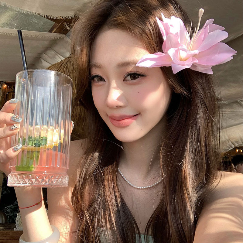 Cadangan adik perempuan # Fabrik bunga stamen sepit rambut gaya Korea ...