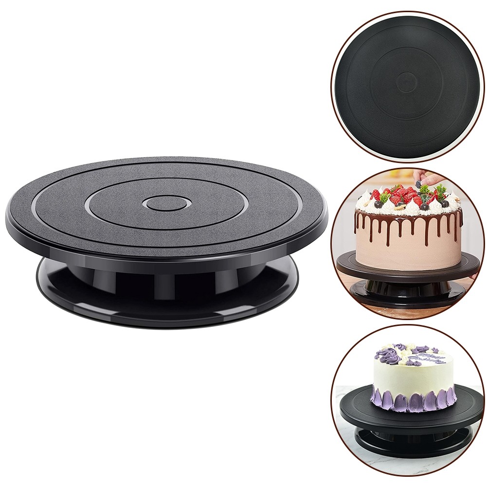 [HOT SALE] 10.8Inch Cake Turntable Rotary Table Spinner Revolving Cake ...