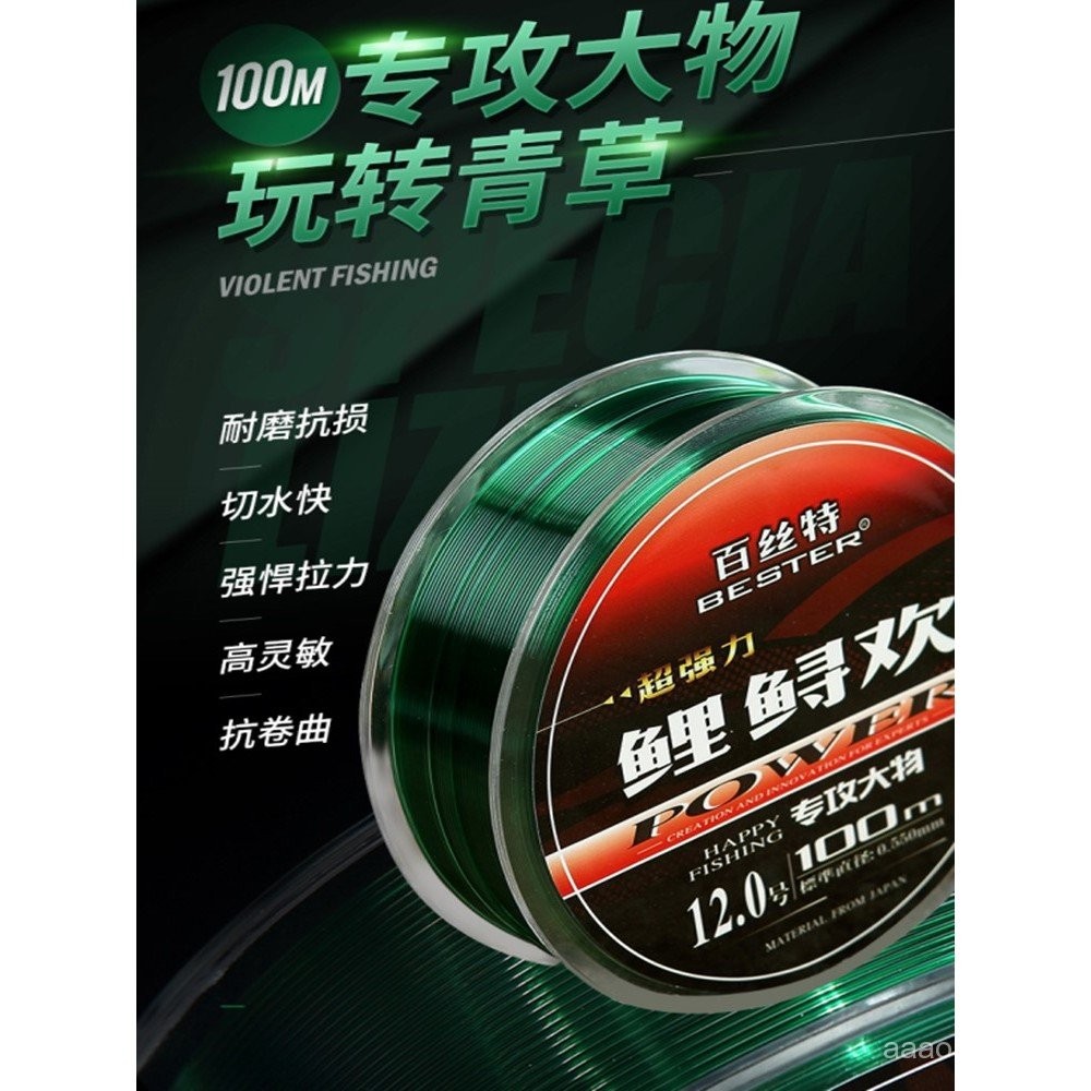 Best Fishing Line Carp Sturgeon Fishing Line 60m-100m Large Object Main ...