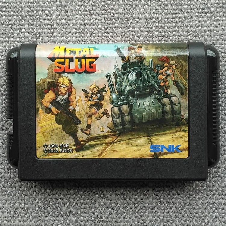 ((2022 New Game) Sega MD Card Metal Slug Test Demo Version | Shopee ...