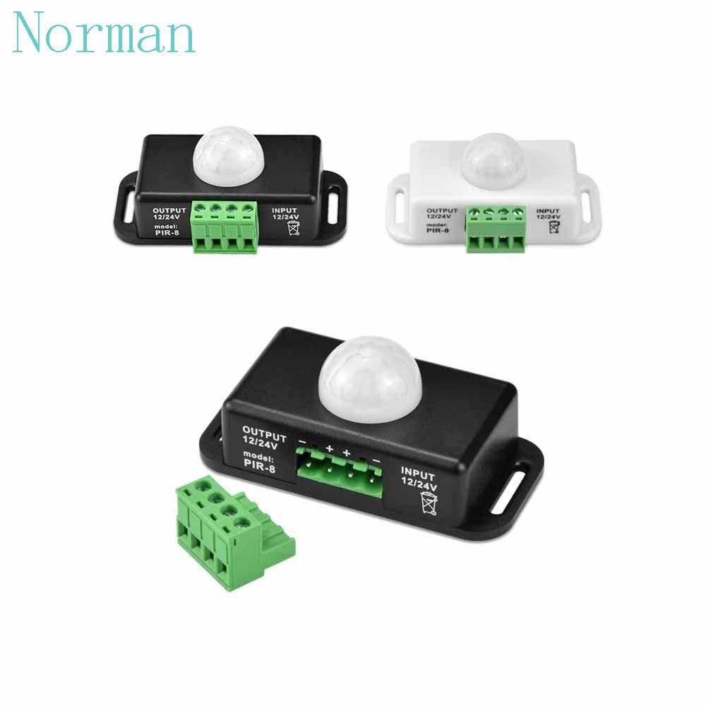 NORMAN Infrared Human Body Sensor, Automatic Adjustable PIR Motion ...