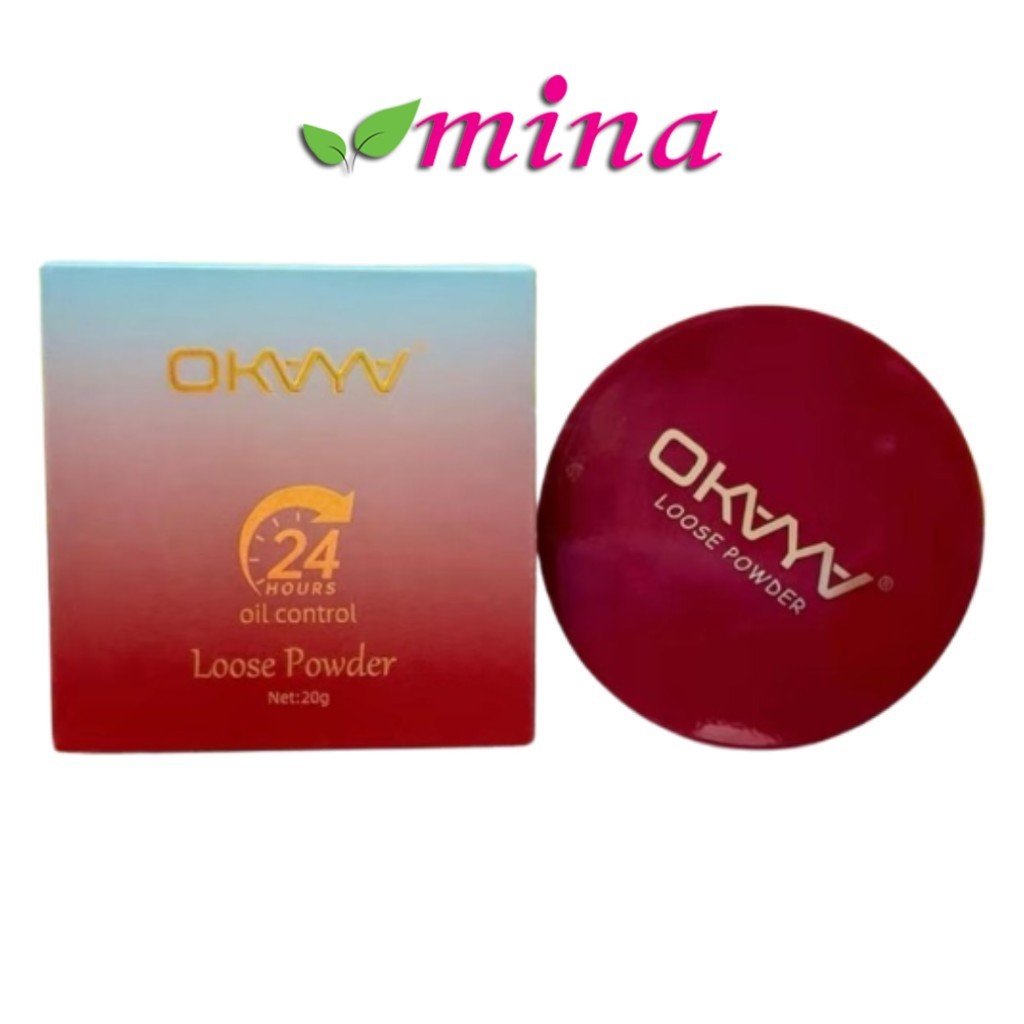 OKAYA Loose Powder 20gm Original HQ Oil Control White Translucent Soft ...
