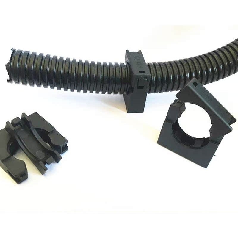 Plastic Corrugated Tube Fixing Bracket Fixing Tube Rack Tube Clip Pipe ...