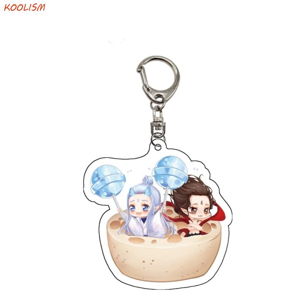 KOOLISM Ne Zha 2 Keychain, Aobing Chinese Myth Acrylic Nezha Pendant ...