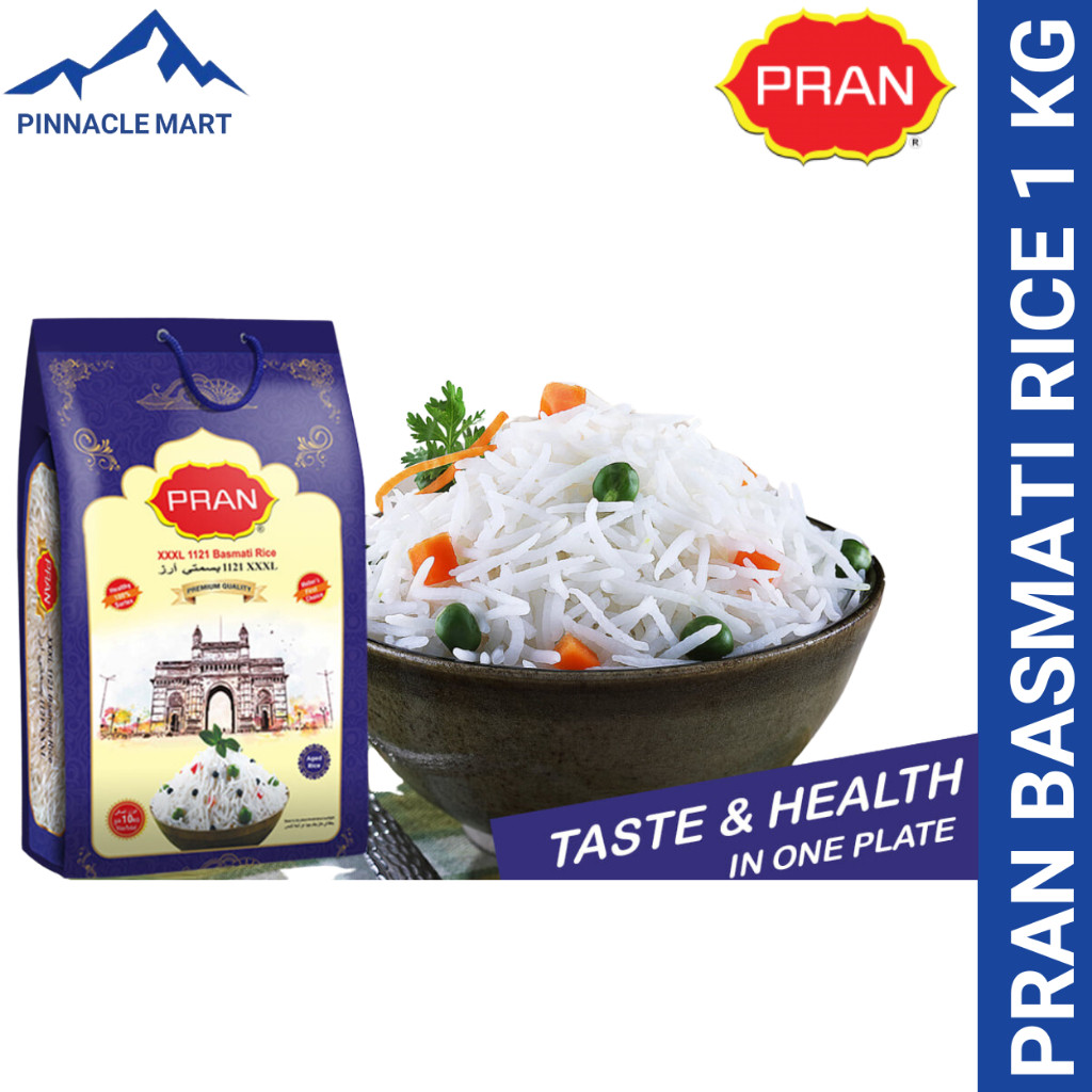PRAN BASMATI RICE/BERAS 1 KG | Shopee Malaysia
