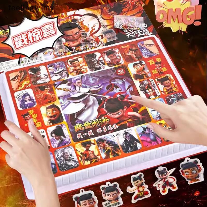 [Nezha] 1 Set Surprise Box Ornaments New Nezha 2 Conquers The Dragon ...