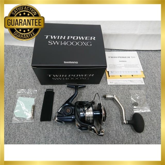 SHIMANO 21 Twin Power SW 14000XG Spinning Reel USED C | Shopee Malaysia