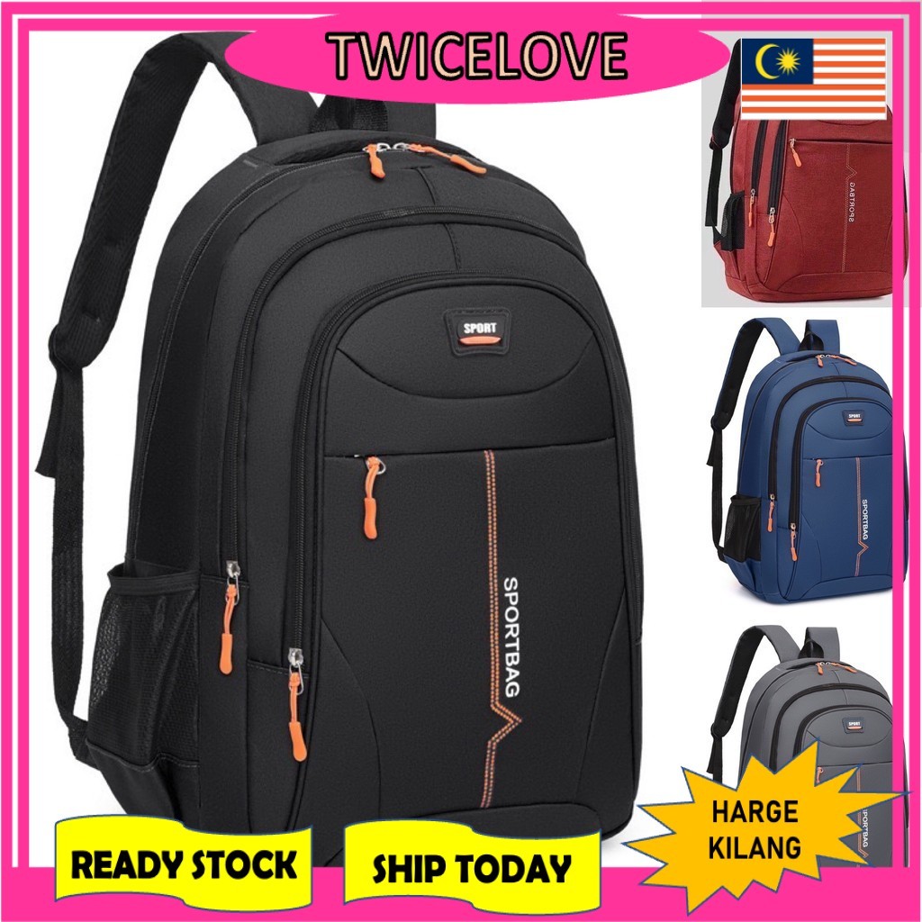 READY STOCK TWICELOVE Big Capacity School Bag Backpack Primary ...