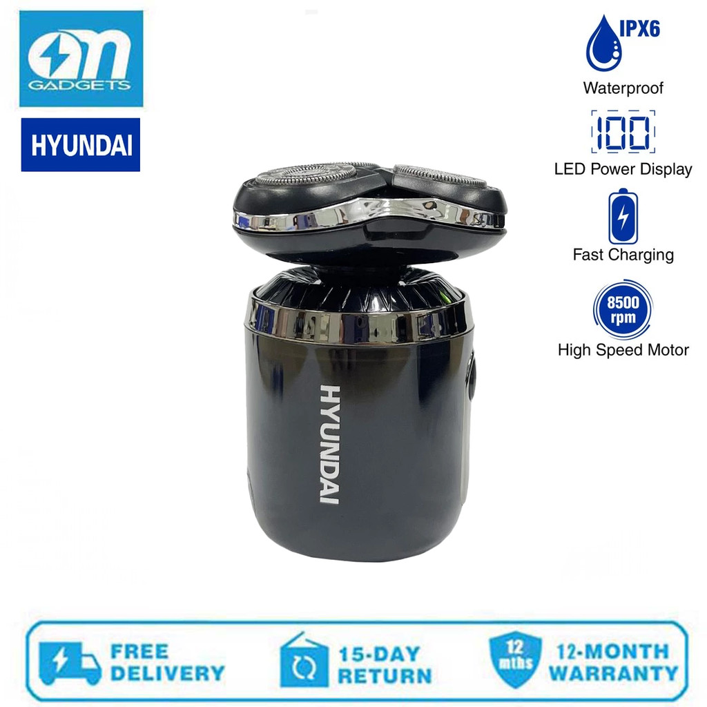HYUNDAI PHT-083 Hair Trimmer 4 In 1 Bald Head Shaver USB Rechargeable ...
