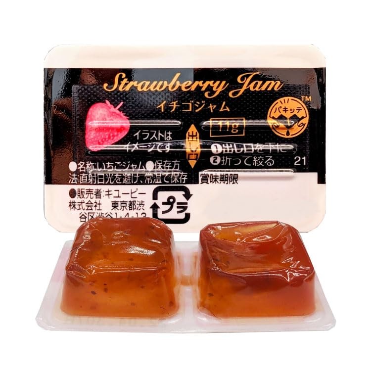 Kewpie Strawberry Jam (24 pieces) Pakitte Dispensing Pack Jam Single ...