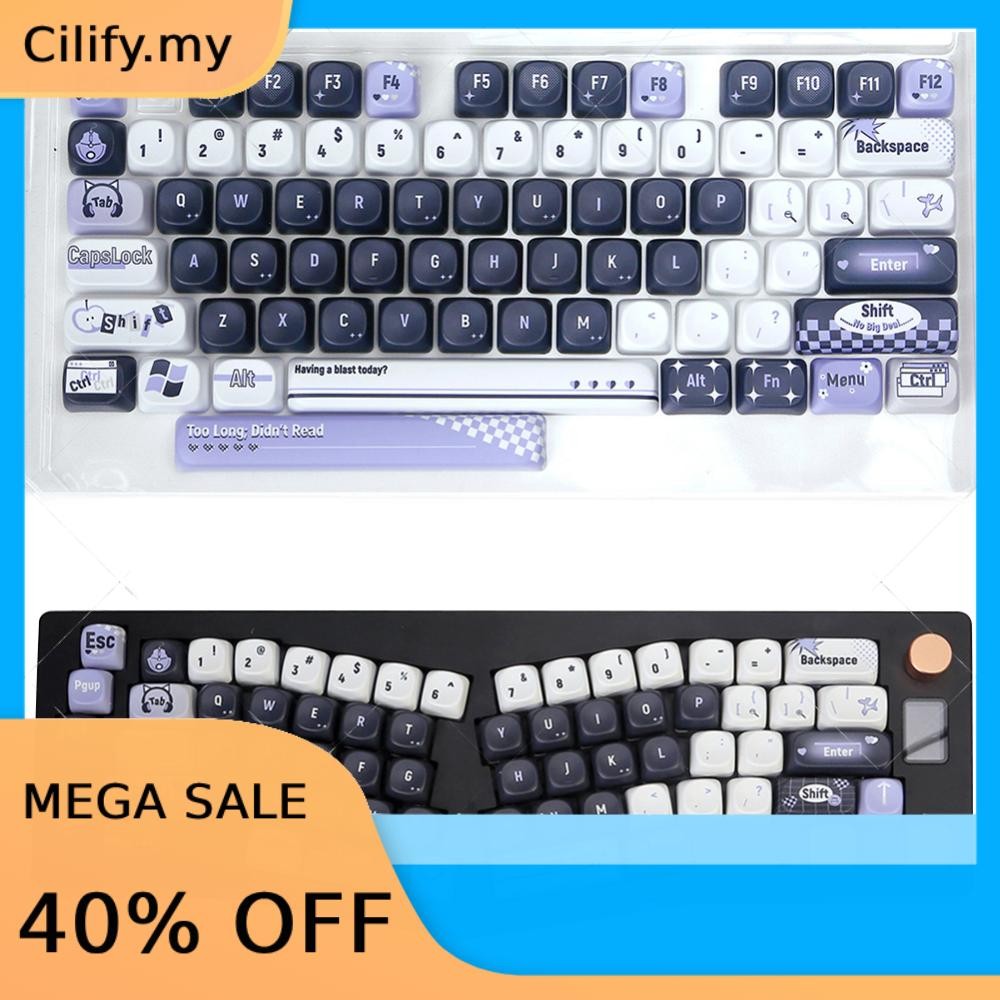 131 Keys PBT Keycaps Set Key Caps for 60 65 75 100 Percent Mechanical ...