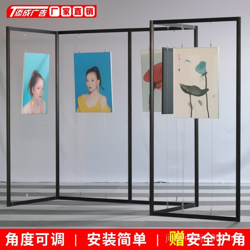 Paint Drawing Display Stand Octagonal Column Exhibition Board Event ...