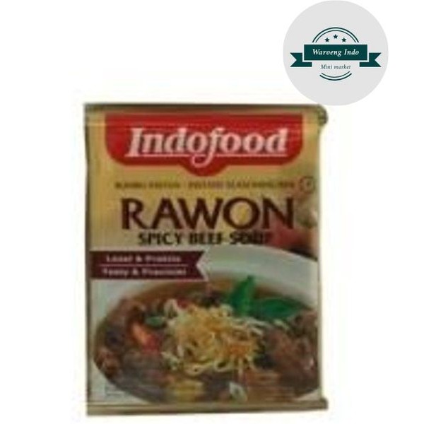 Indofood Rawon (Spicy Beef in Black Nut Soup) 50g | Shopee Malaysia