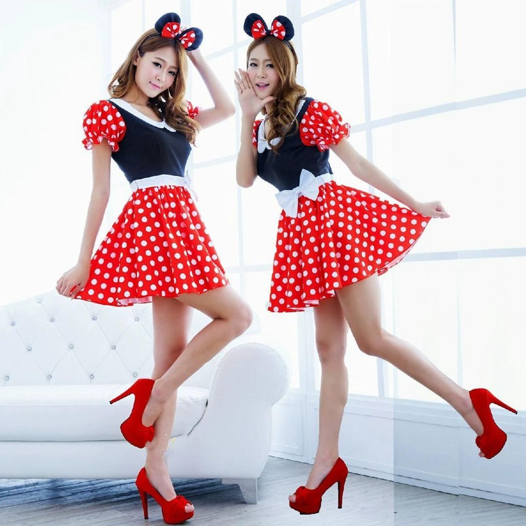 Mickey Mickey series Mickey Mouse Dress Minnie Dress cosplay Disney ...