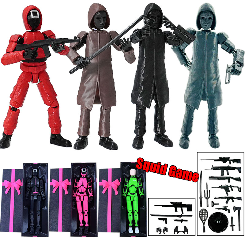 3D Printed Toys Boss T13 Squid Game Season 2 Lucky 13 Action Figure ...