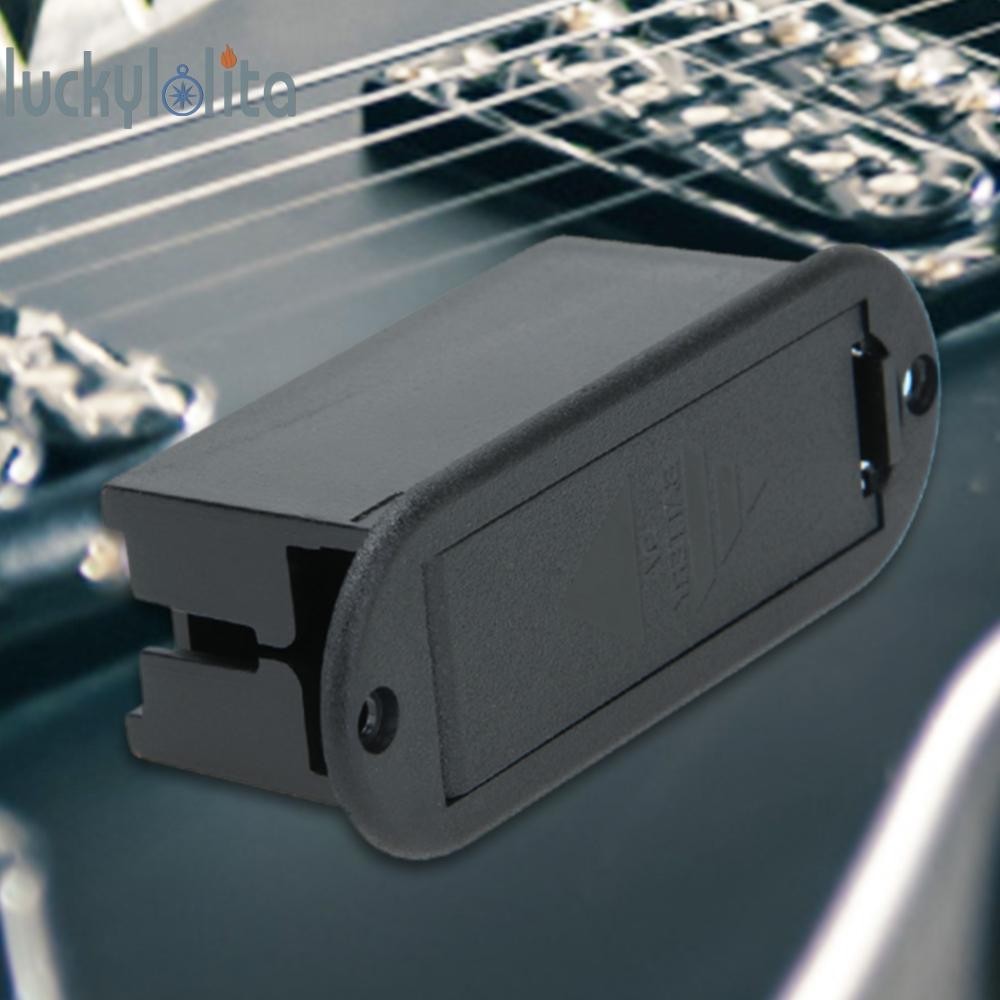 9V Battery Cover Case Holder Box Compartment Accessories for Guitar ...