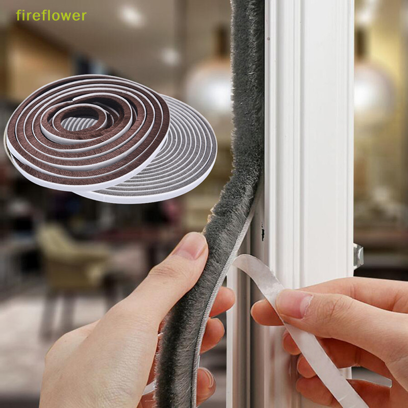 [fireflowerM] 5M Door Window Frame Brush Seal Weather Strip Pile ...