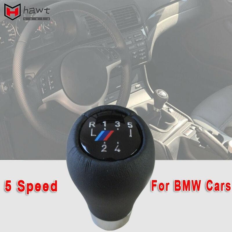 For BMW E30 E32 E34 E36 E38 E39 E46 5Speed Black Luxury Leather Gear Shift Knob | Shopee Malaysia